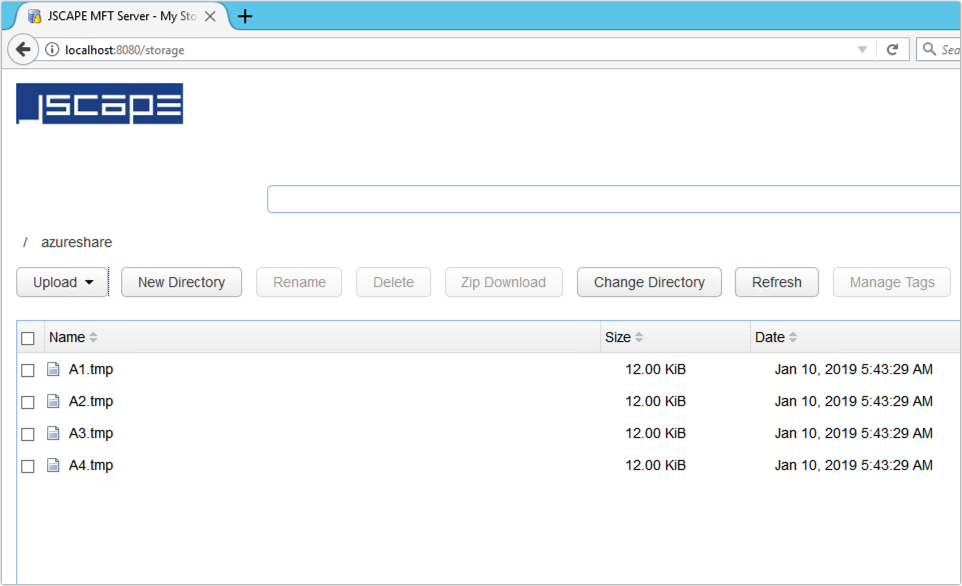 Using Azure Files As The File Storage System Of Your MFT Server | JSCAPE